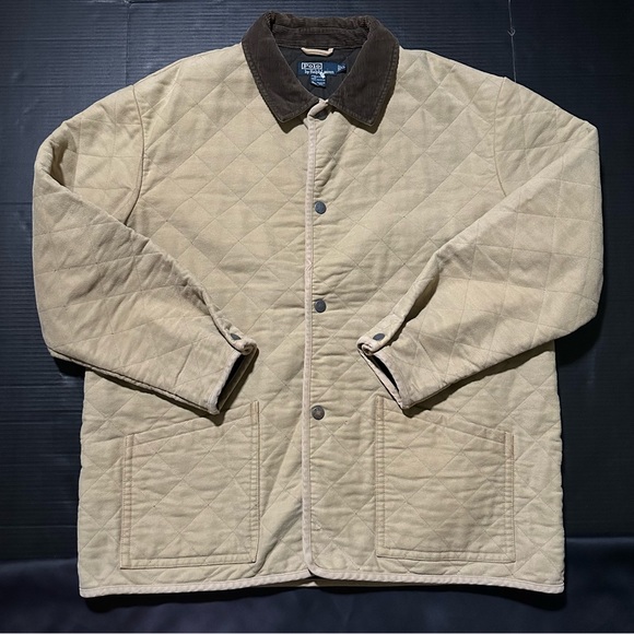 Polo Ralph Lauren | Jackets & Coats | Vintage 9s Polo Ralph Lauren Quilted Hunting Coat Jacket ...